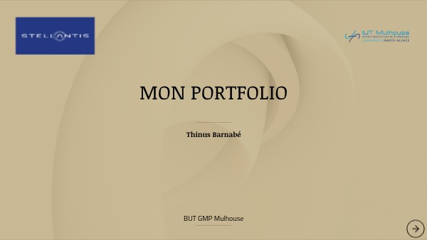 Mon portfolio | Genially