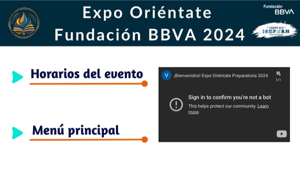 EXPO ORIÉNTATE PREPARATORIA 2023 | Genially