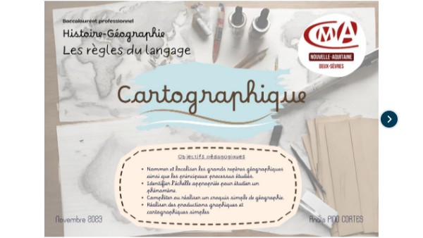HGEMC - Méthodologie - langage cartographique | Genially