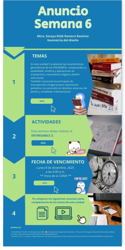 ANUNCIO SEMANA 6-GEOMETRIA DEL DISEÑO | Genially