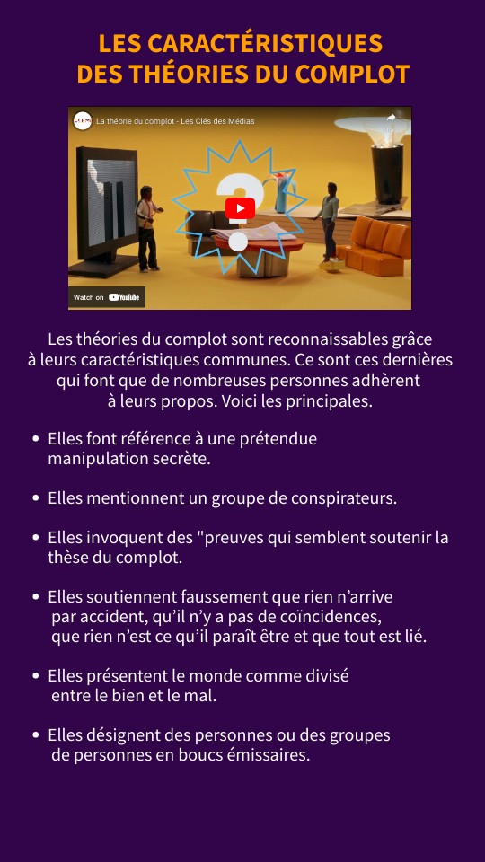 THEORIE DU COMPLOT #6 | Genially