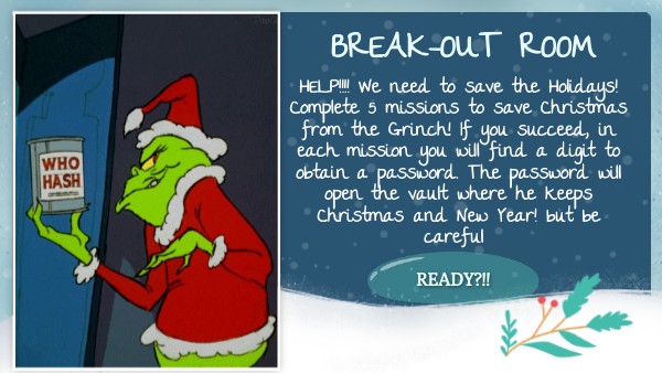 Grinch break out | Genially