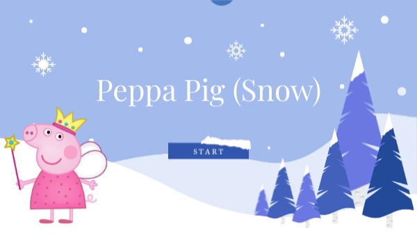 Peppa Pig (Snow) | Genially