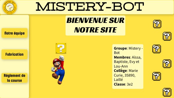 Mistery bot | Genially