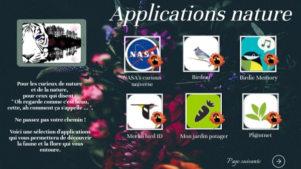 applications nature | Genially