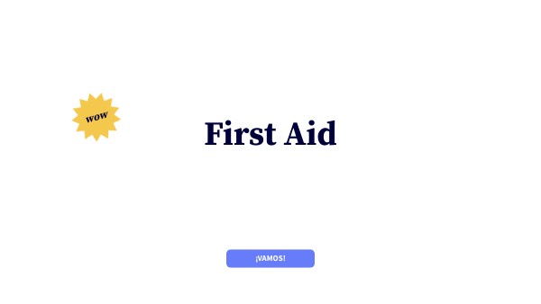First Aid
