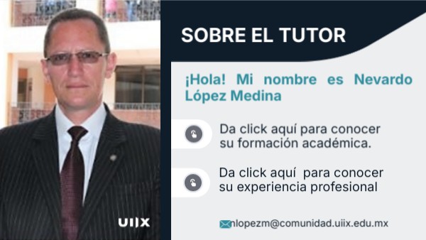 PRESENTACIÓN. Mtro. Nevardo López Medina | Genially