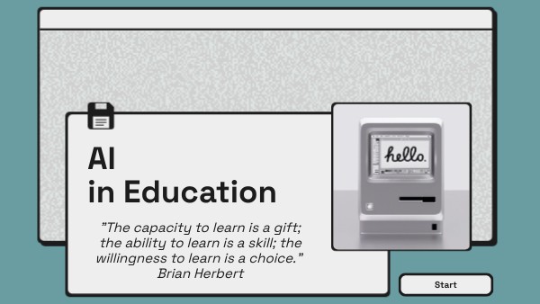 AI in Education | Genially