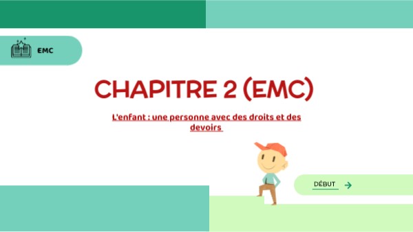 EMC2 : Les droits et les devoirs des enfants | Genially