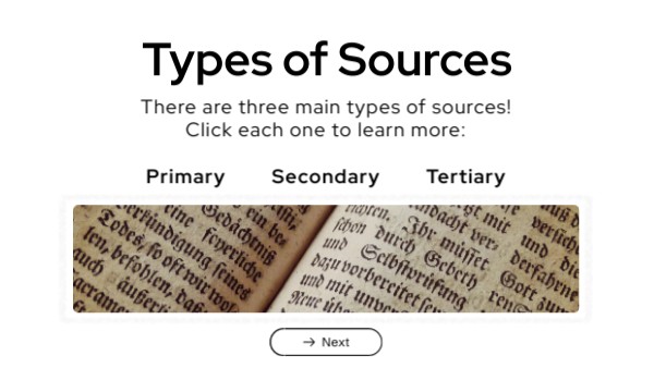 Types of Sources