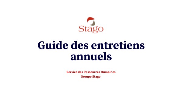 Guide des entretiens annuels | Genially