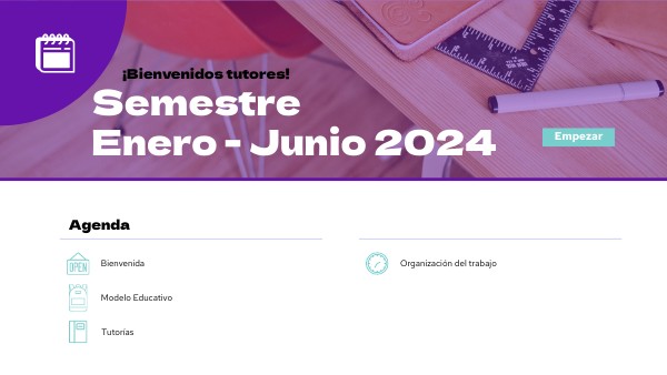 JUNTA DE INICIO TUTORÍAS EJ24