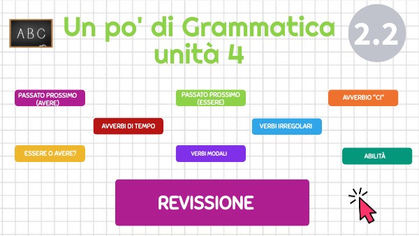 CUC Italiano L.2 (U.4) | Genially