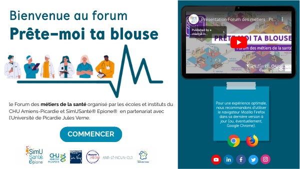 Prête-moi ta blouse ! (édition 2024) | Genially