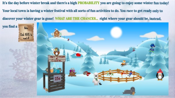 4.2.4 Winter Wonderland Probability Activity | Genially