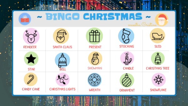 CHRISTMAS BINGO | Genially