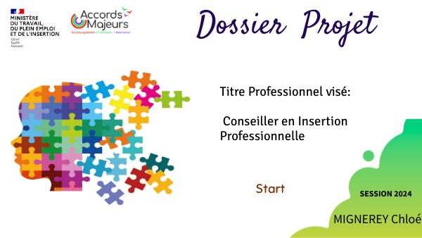PRESENTATION cip dossier projet | Genially