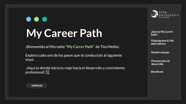 My Career Path | Genially