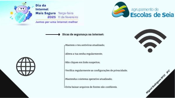 Trabalho de TIC do dia da internet segura | Genially