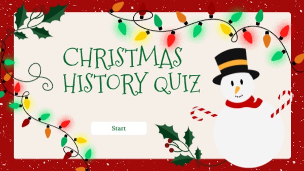 Festive holiday quiz | Genially