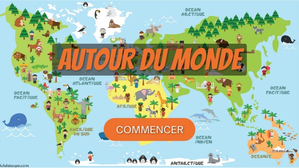 AUTOUR DU MONDE | Genially