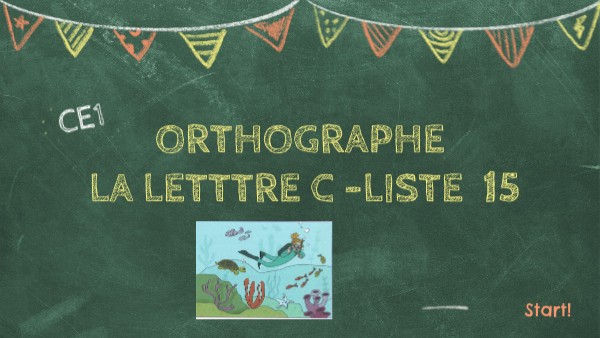 Liste 15 - la lettre C | Genially