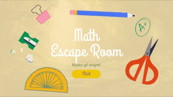 MATH ESCAPE ROOM | Genially
