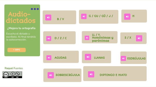 GALERÍA DE AUDIOS | Genially