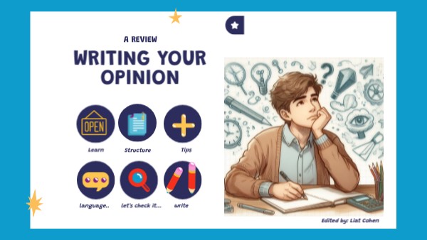 Opinion Writing | Genially