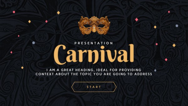 VENECIAN CARNIVAL PRESENTATION | Genially