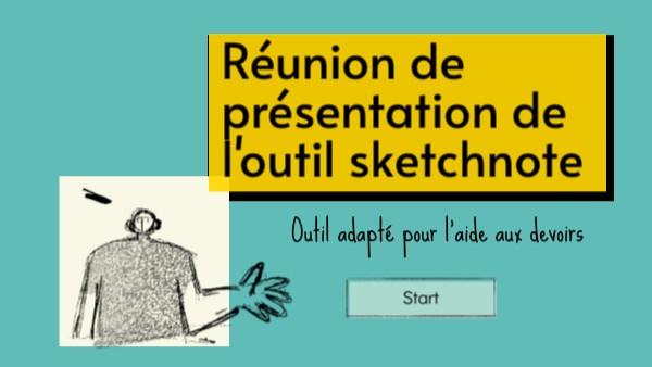 Présentation - outil sketchnote - aide aux devoirs | Genially