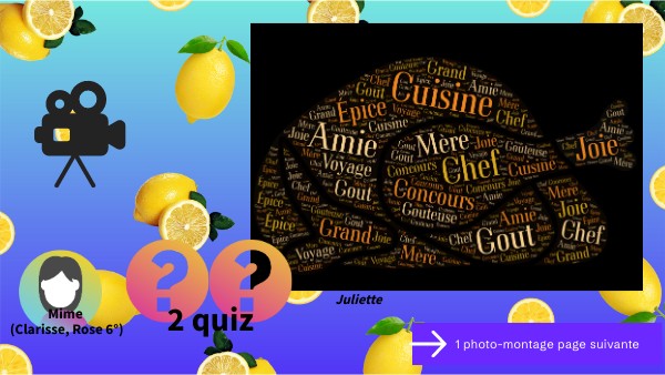 Graines de chef | Genially