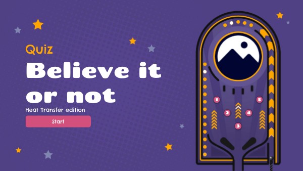 Believe it or Not : Heat Transfer Edition