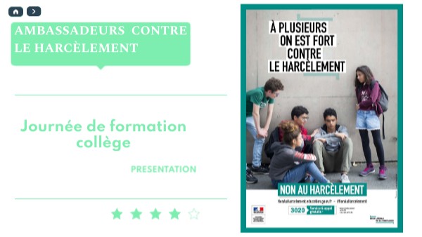 Formation ambassadeurs NAH | Genially