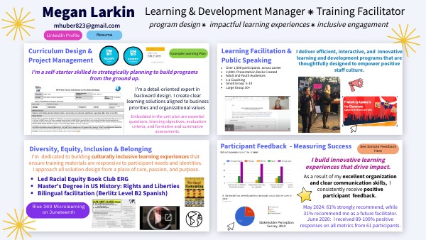 Megan Larkin's L&D Portfolio