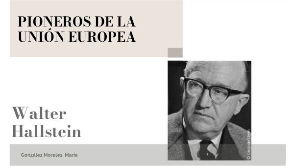 walter hallstein | Genially