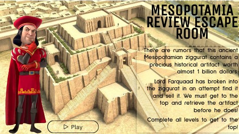 Mesopotamia Escape Room | Genially