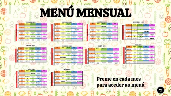 Comedor- Menús 23/24