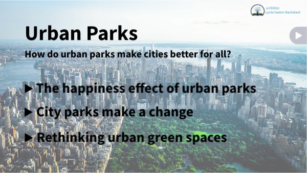 Urban Parks | Genially