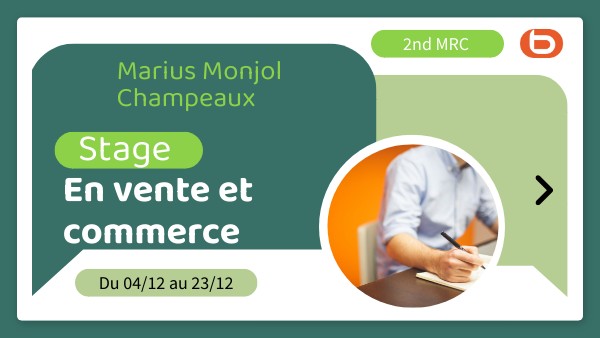 Raport de stage n°1 | Genially