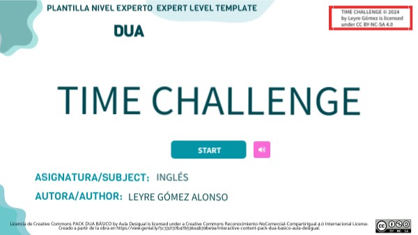 DUA LEYRE GÓMEZ PLANTILLA Nivel Experto avanzado | Genially