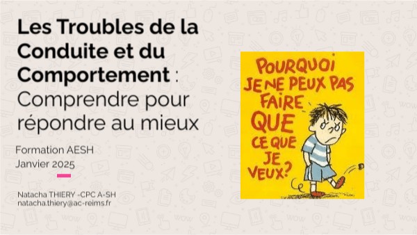 Formation AESH TCC M@gistere 2025 partie 1 | Genially