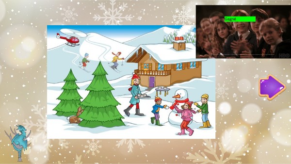 Winter puzzle/spot the differences | Genially