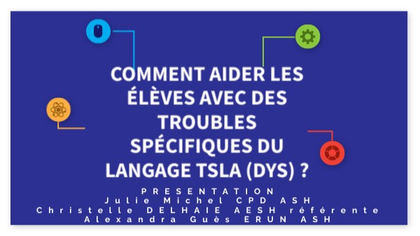 FORMATION INITIALE AESH 2024 | Genially