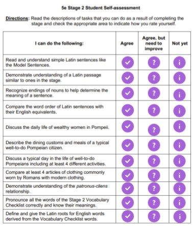 CLC Stage 2 Interactive Student Assessment | Genially