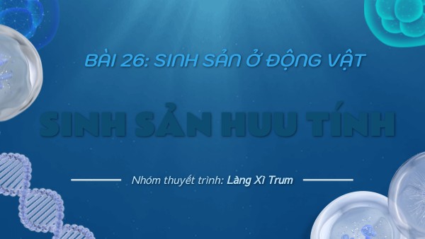 SINH SẢN HỮU TÍNH | Genially