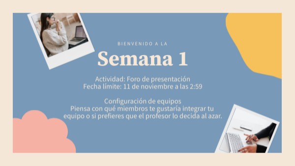 SEMANA 1 | Genially