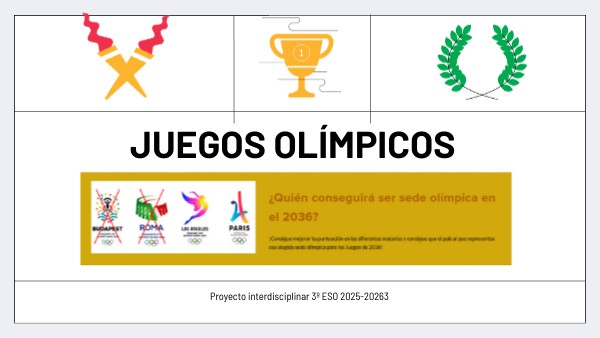 PRESENTACIÓN JUEGOS OLÍMPICOS | Genially