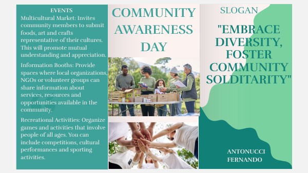 Community awareness day | Genially