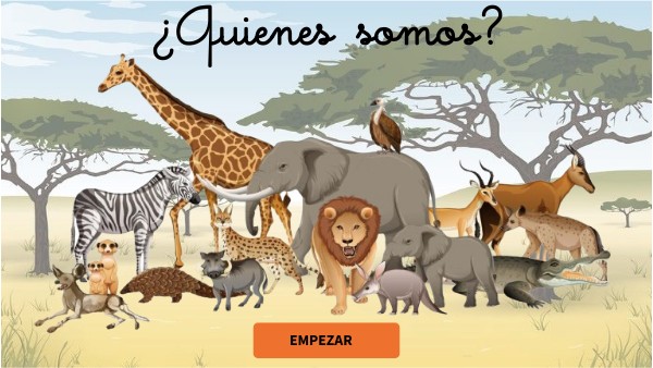 LOS ANIMALES DE ÁFRICA | Genially